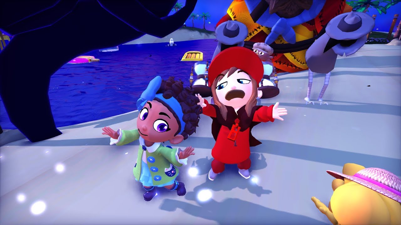 A Hat in Time - Bow Kid's Beach Bash - Bow Kid Boss Fight (No Damage ...