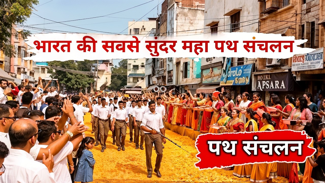 Path Sanchalan RSS / राष्ट्रीय स्वयंसेवक संघ की भव्य यात्रा / Rashtriya ...
