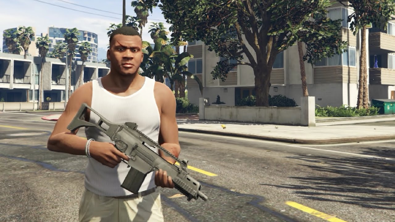 GTA V - Battlefield 3 G36C _REVIEW - YouTube