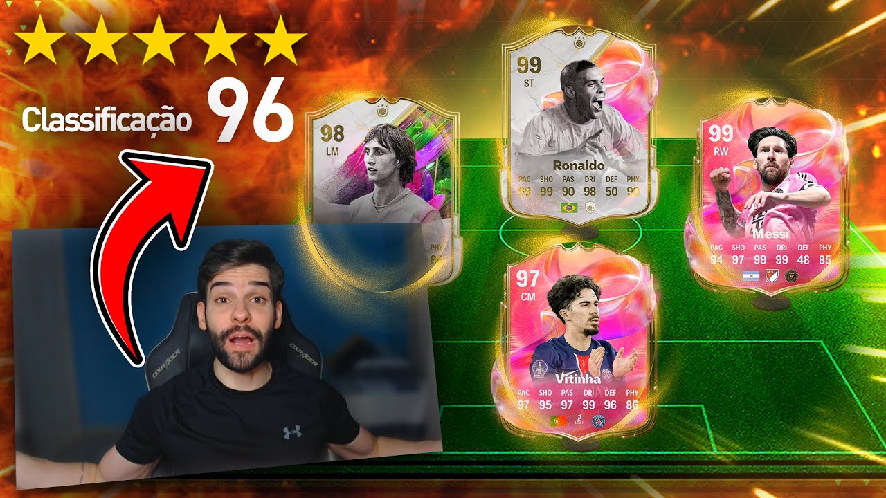 CONSEGUI MEU TERCEIRO DRAFT 96! O MELHOR DRAFT DO BRASIL! 🇧🇷🇧🇷🇧🇷 EAFC ...