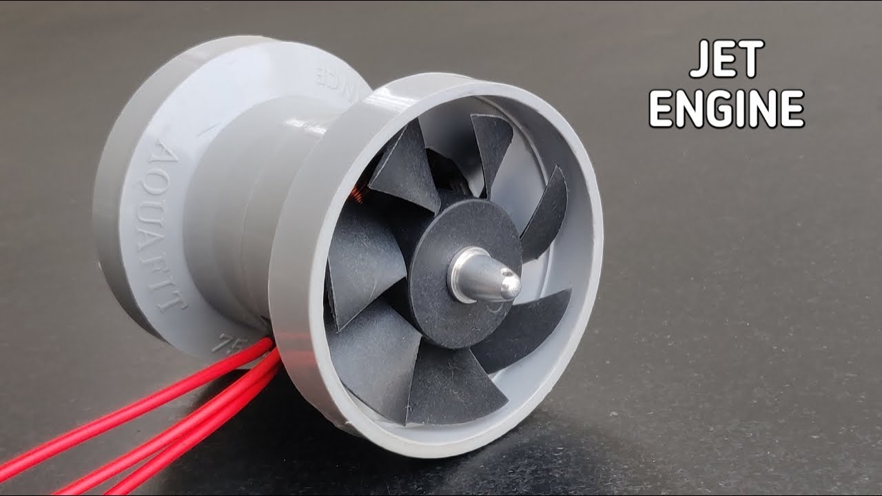 Making Powerful JET Engine Using BLDC Motor - YouTube