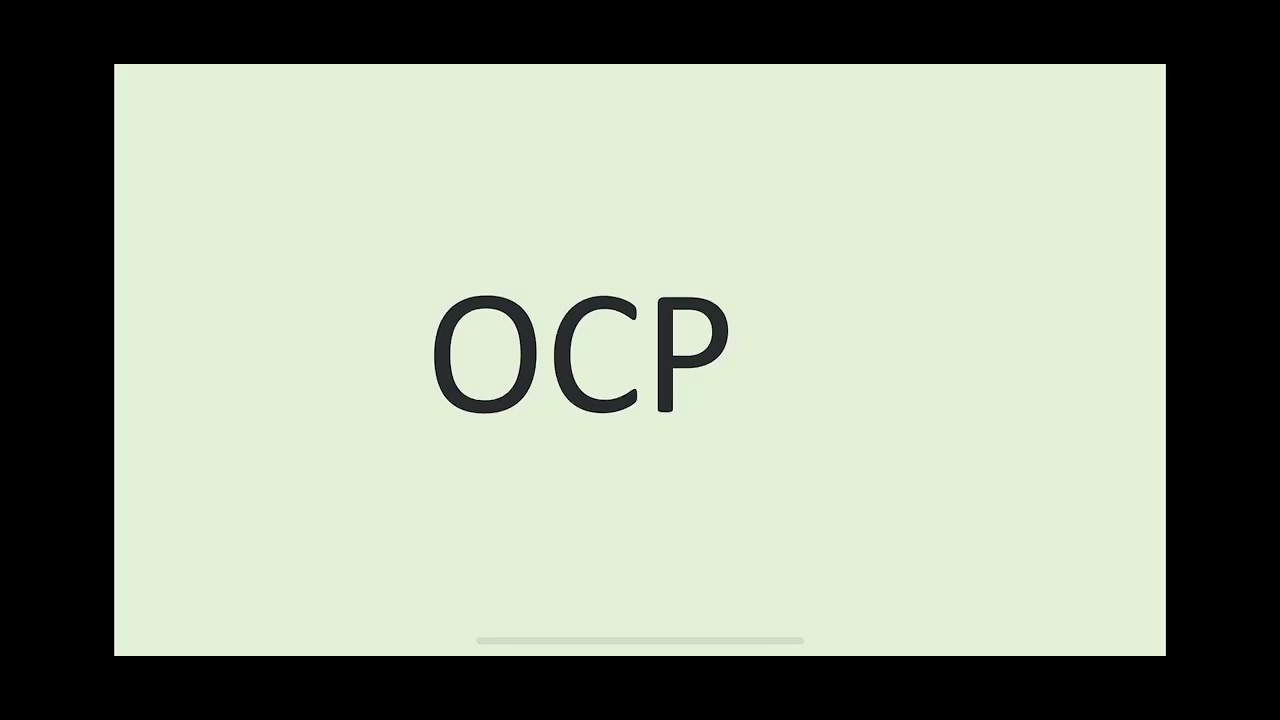 Principios Solid - YouTube