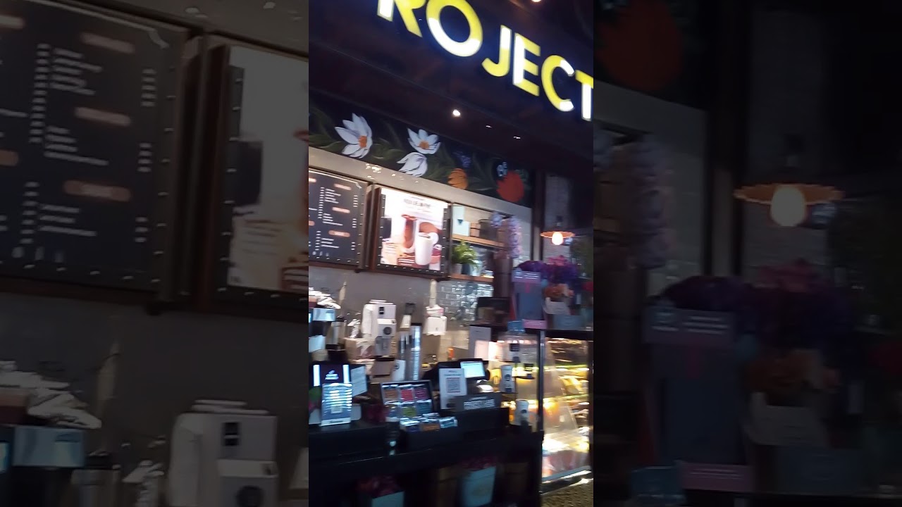 Coffee Projects Counter @ Morayta - YouTube