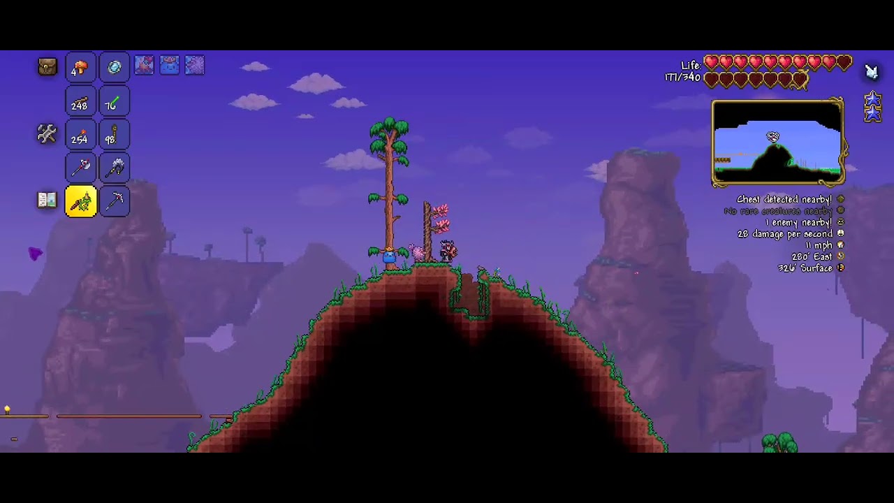 jogando Terraria até zerar (parte 7) - YouTube