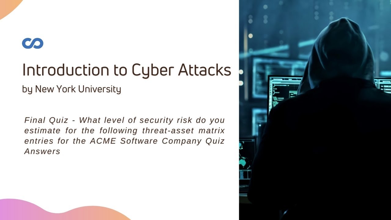 Introduction to Cyber Attacks Final Quiz Answers - YouTube