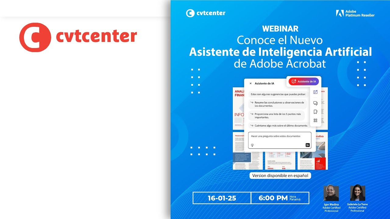 Nuevo Asistente de IA Adobe Acrobat - YouTube