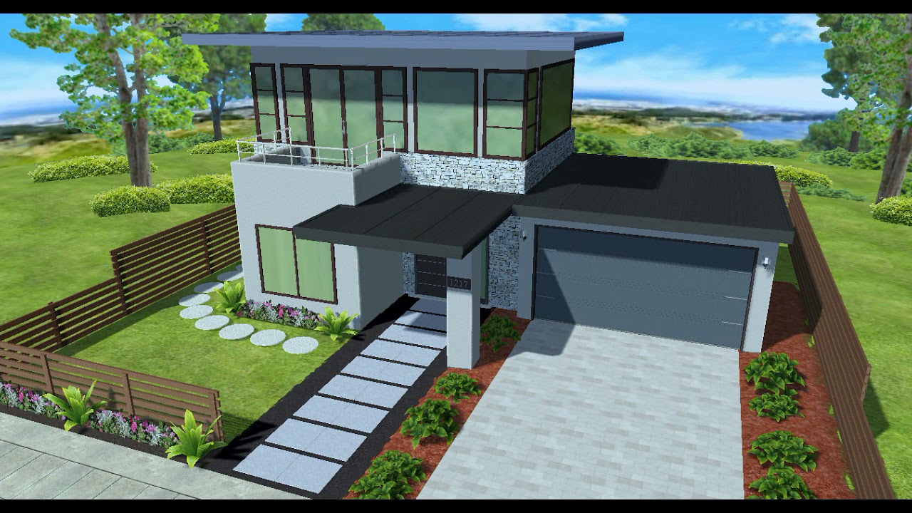 Home Design Makeover: My Modern House. 😊 ️ - YouTube