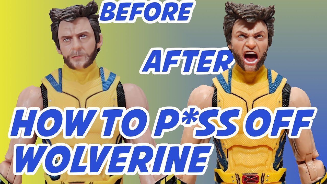 Marvel Legends MCU Wolverine Hair Swap GUIDE - YouTube