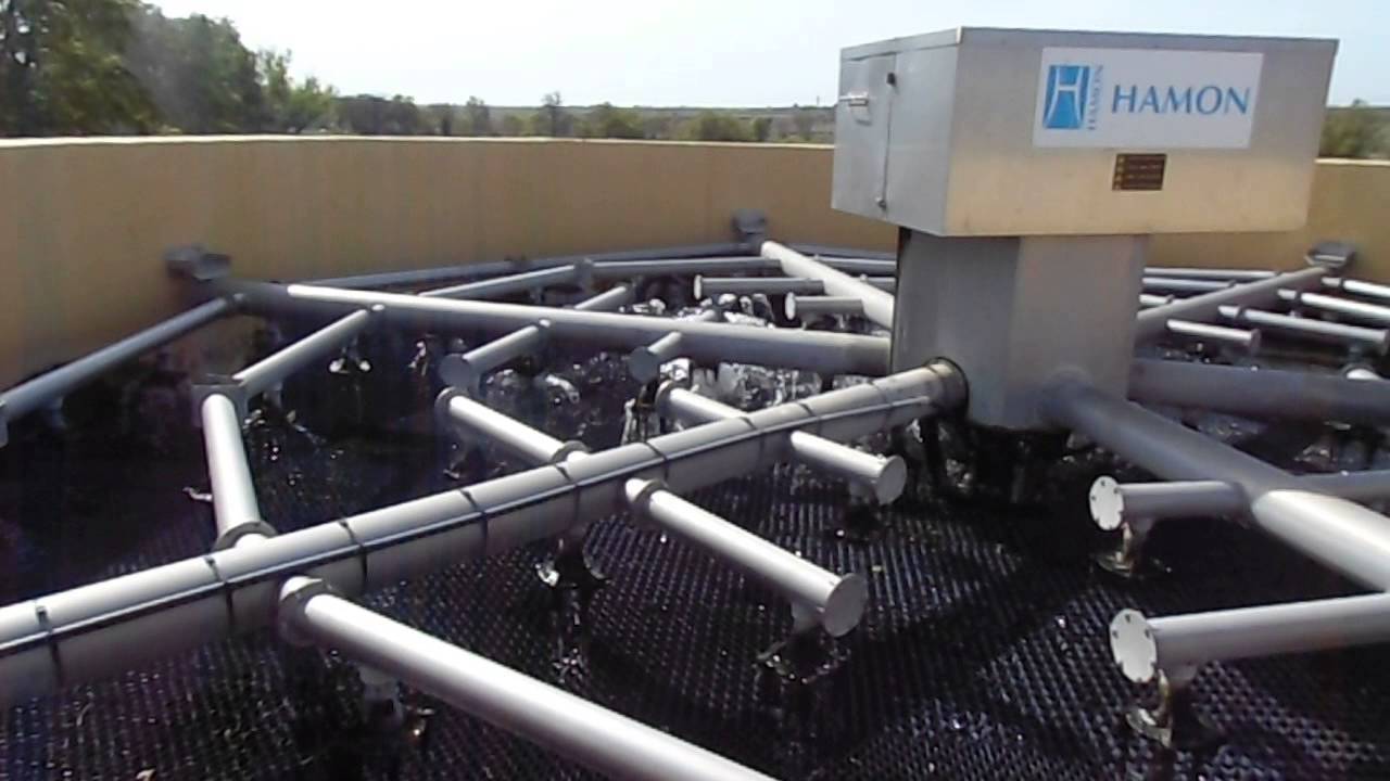 Lit Bactériens Circulaire : Système de Distribution des Effluents - YouTube