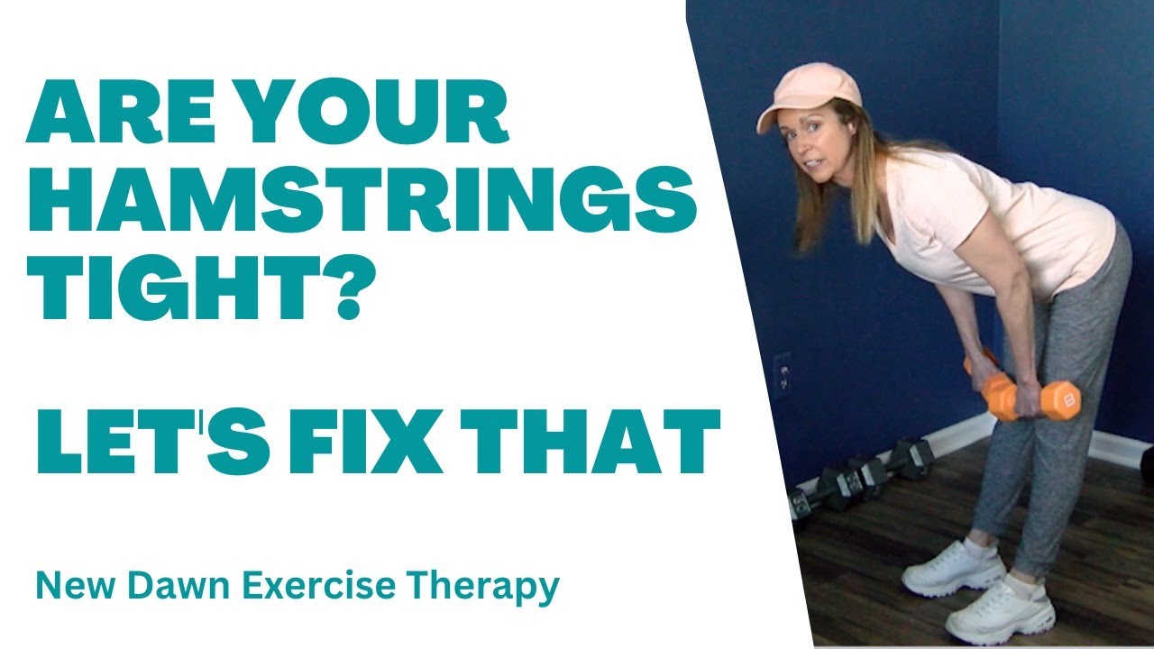 The BEST Hamstring Exercise for Tight Hamstrings - YouTube