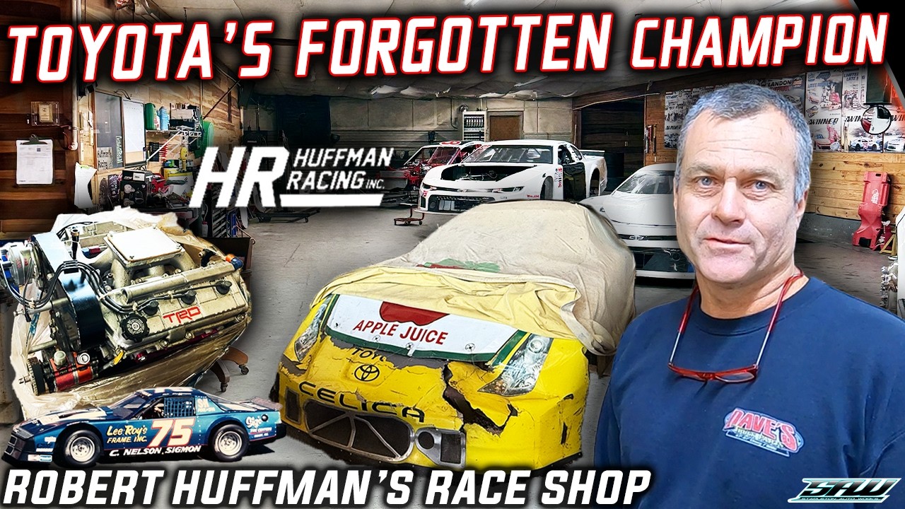 Robert Huffman's Race Shop History Tour: Toyota's ORIGINAL NASCAR ...