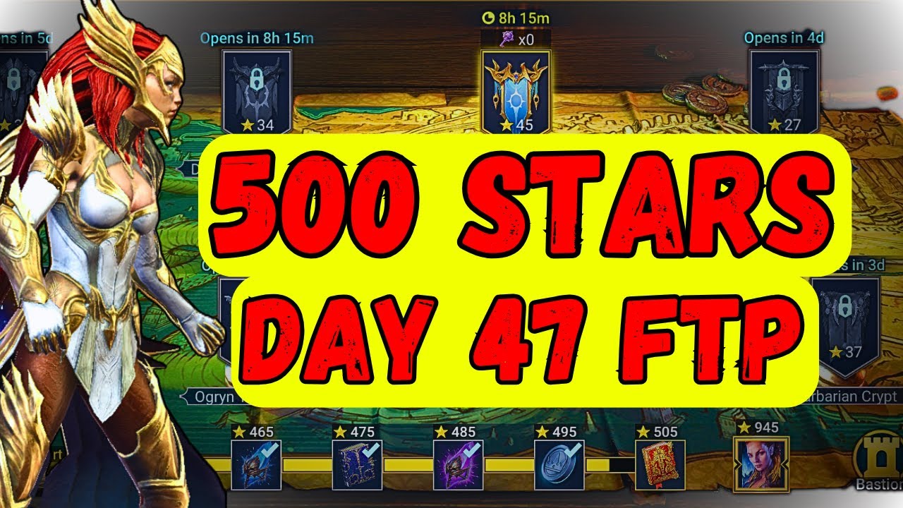 Day 47 FTP 2025 Rank 4 Account | 500 Faction War Stars | Hard DT Push - YouTube