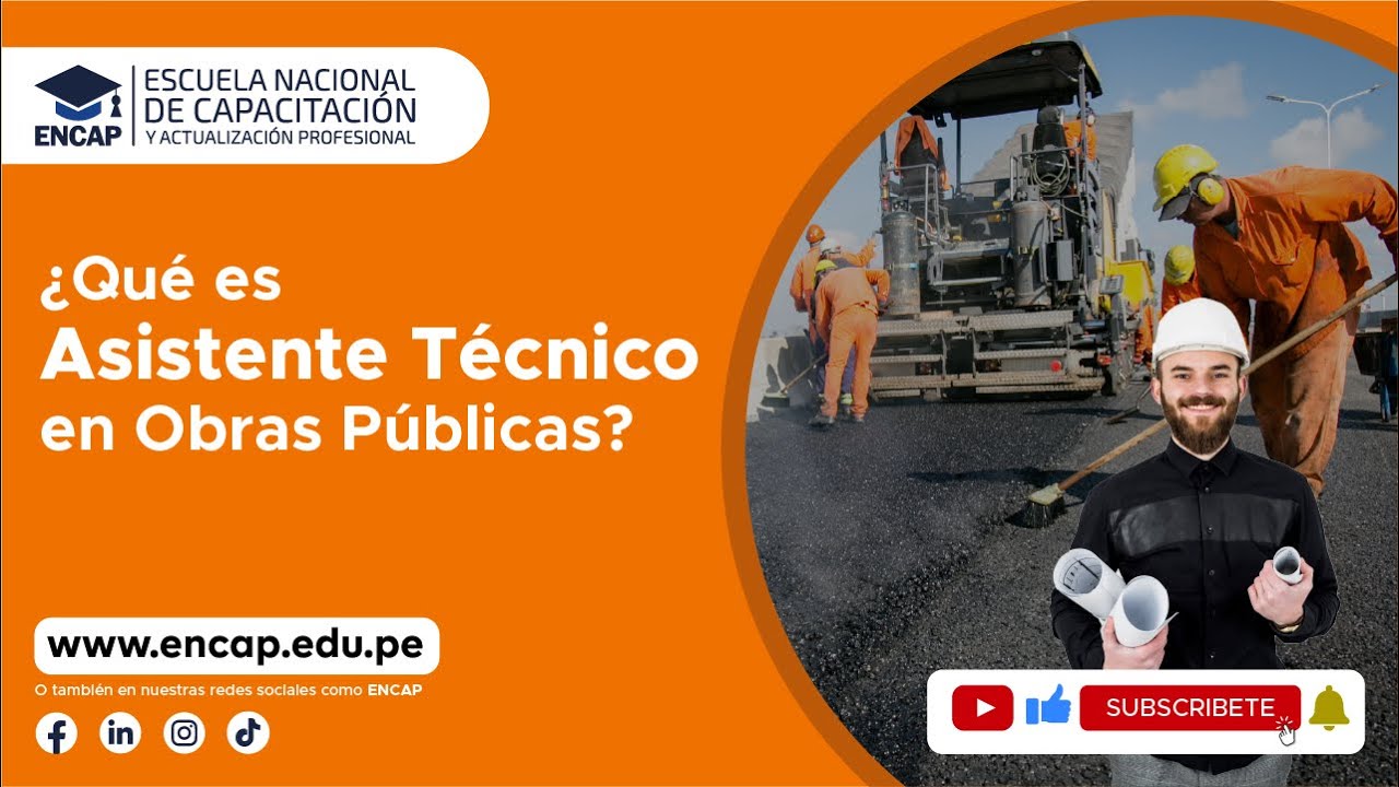 ¿QUÉ HACE UN ASISTENTE TÉCNICO EN OBRAS PÚBLICAS? 2025 - YouTube