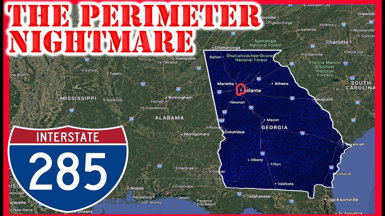 Why the I-285 Perimeter FAILED as an Atlanta Bypass and Became a Local ...