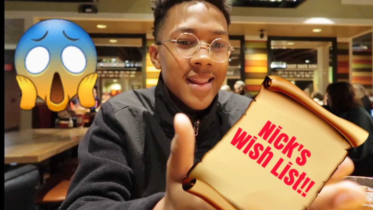 TEENAGE BOY NICK CHRISTMAS WISH LIST VLOG YouTube teenage-boy-nick-christmas-wish-list-vlog-youtube