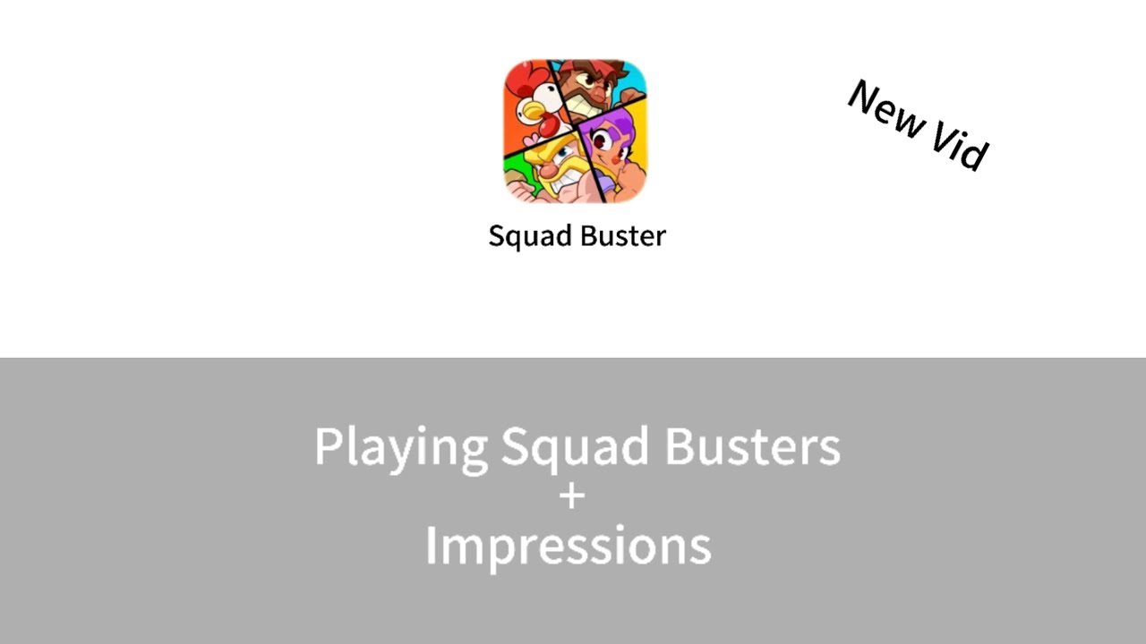 Playing Squad Busters And first Impressions - YouTube