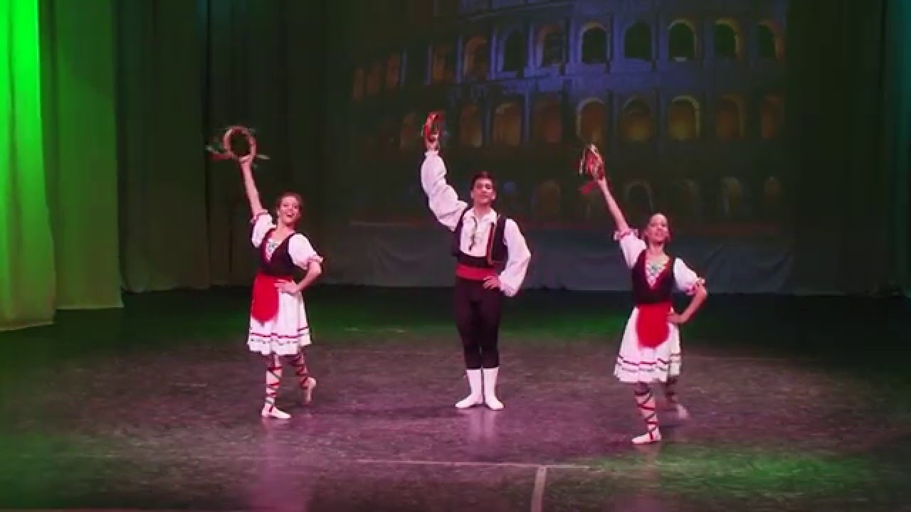Danzas del mundo (Danza italiana) Agosto 2012 - YouTube