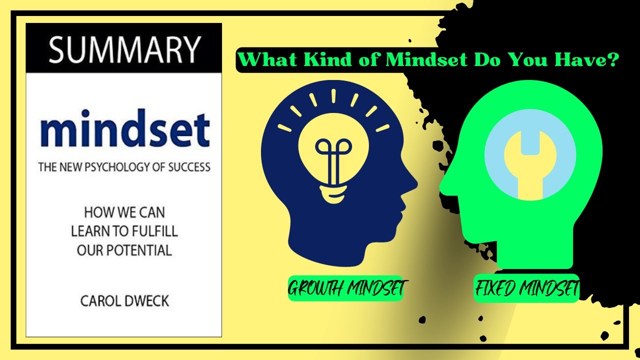 Mindset: The New Psychology of Success by Carol Dweck | Mindset Book ...