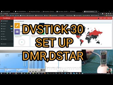 DVMEGA, DVSTICK 30 -FULL TEST , DSTAR,FUSION.DMR - PC or LAPTOP - YouTube