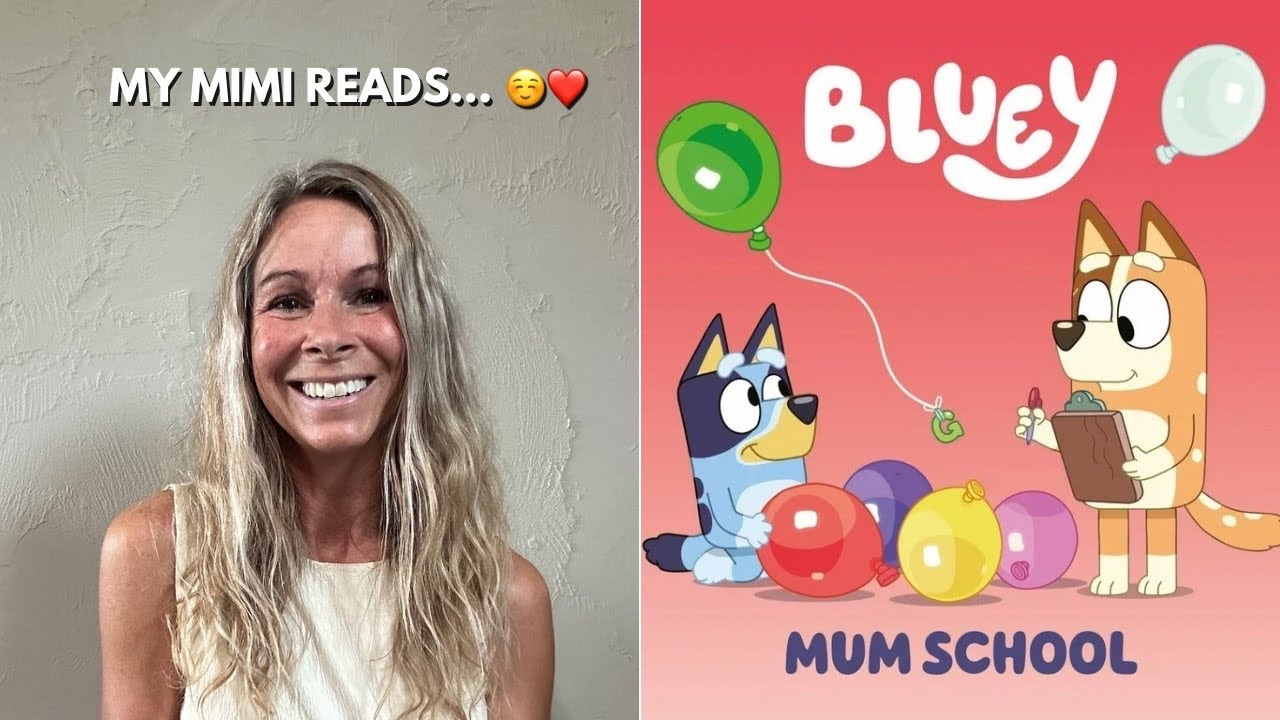 My Mimi Reads Storytime: “Bluey, Mum School”. Fun read aloud with Mimi ...