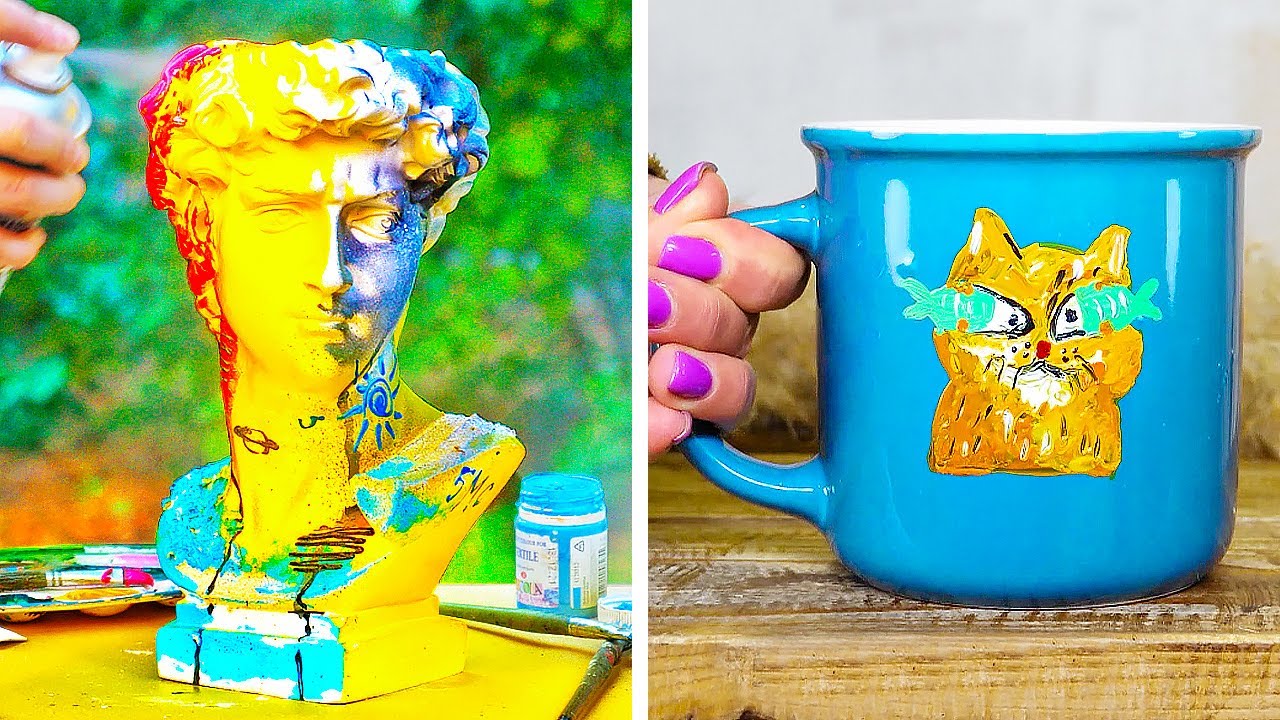 SURPRISE EVERYBODY WITH THESE PAINTING IDEAS || Customize your ...