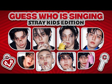 STRAY KIDS GAME | GUESS WHO IS SINGING, RAPPING & TALKING