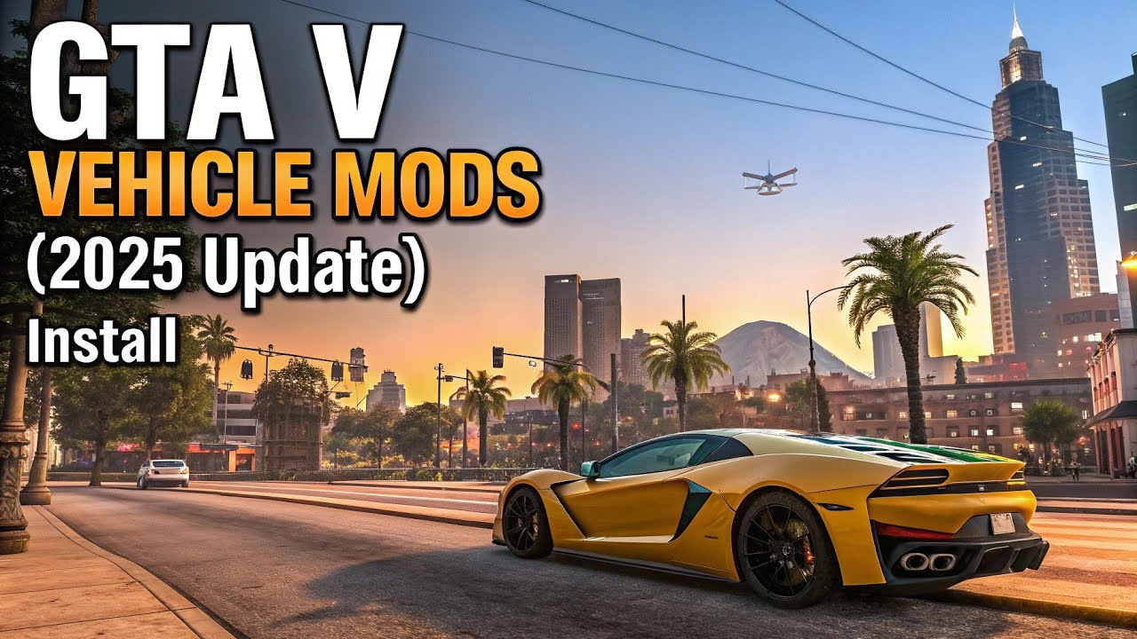 How To Install GTA V Vehicle Mods On Pc /Laptop 2025 - Gta 5 New Best ...