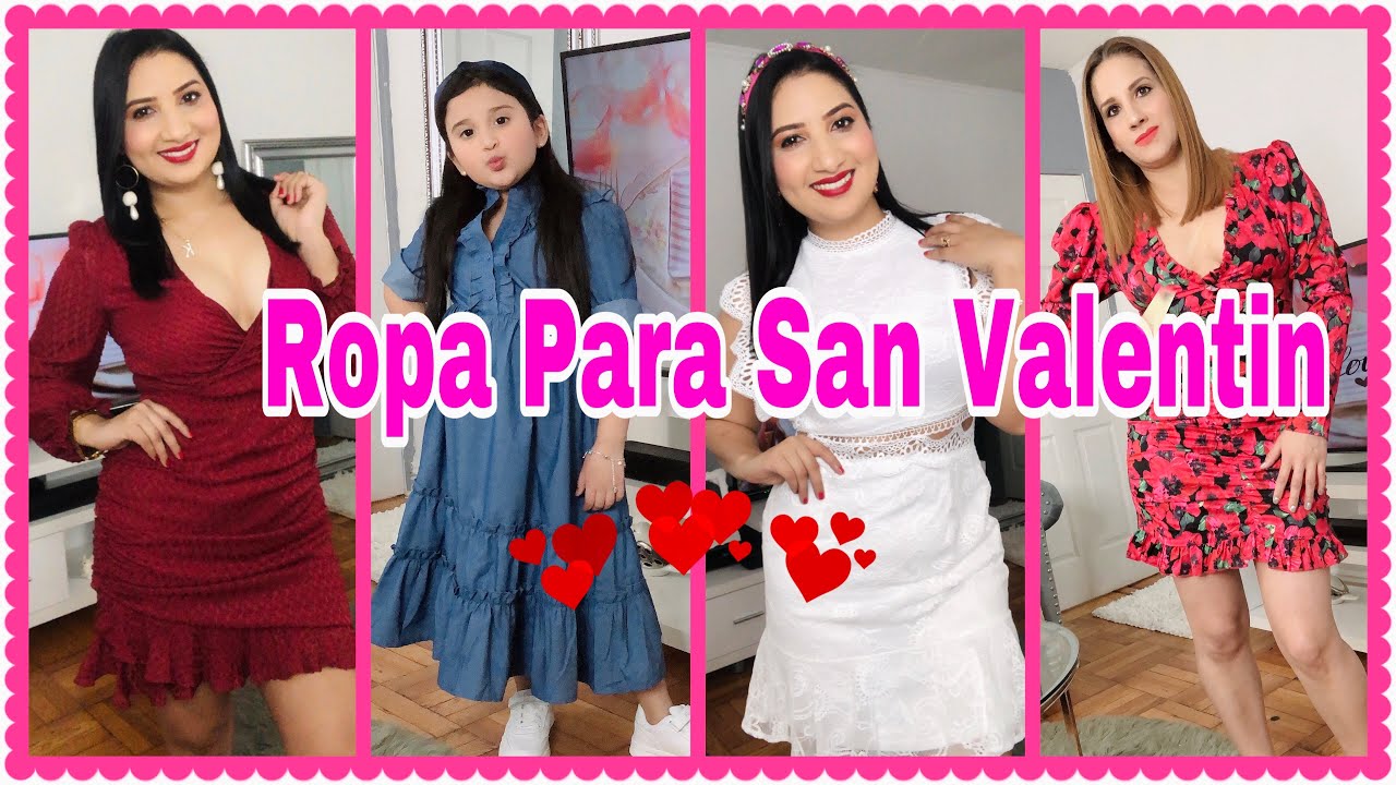 ROPA PARA SAN VALENTIN/HAUL DE ROPA SHEIN/ROPA CHINA - YouTube