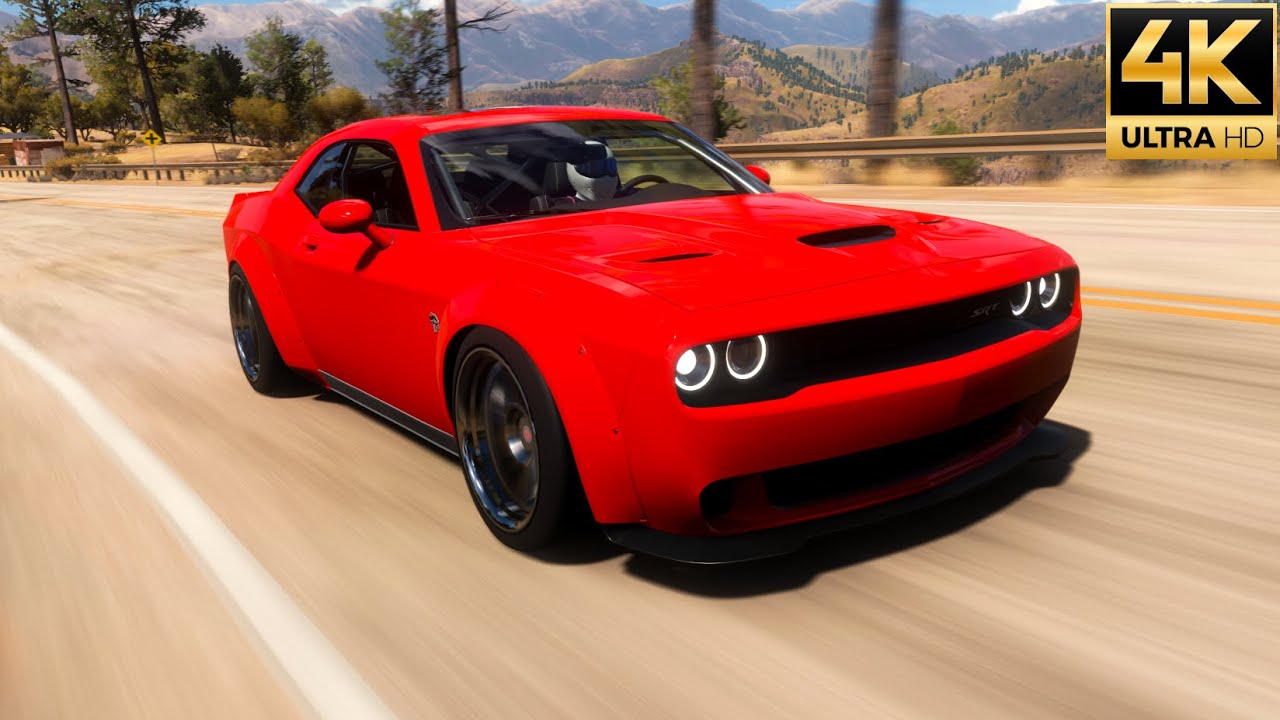800HP Dodge Challenger SRT Demon - Forza Horizon 5 [4K60FPS] - YouTube