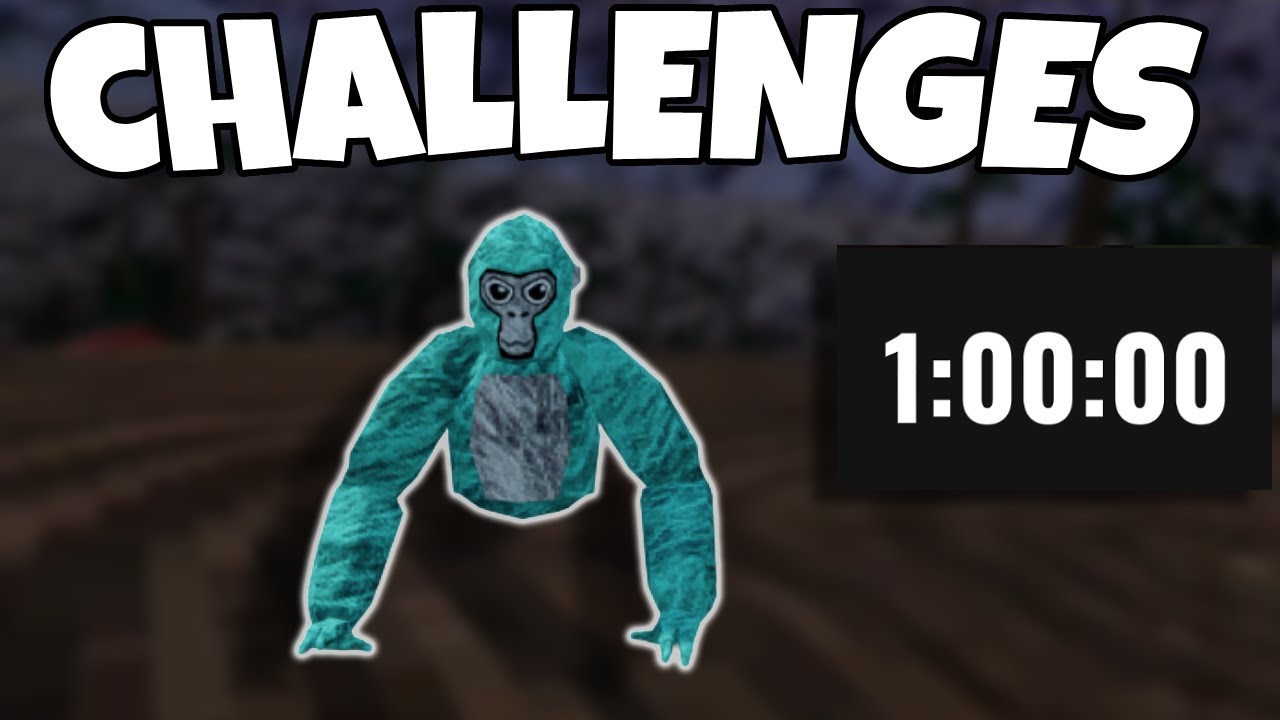 1 HOUR To Do 10 HARDEST Gorilla Tag CHALLENGES - YouTube