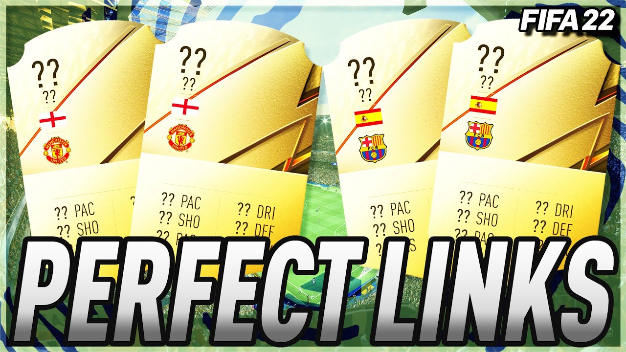 FIFA 22 STARTER SQUAD PERFECT LINKS! - YouTube