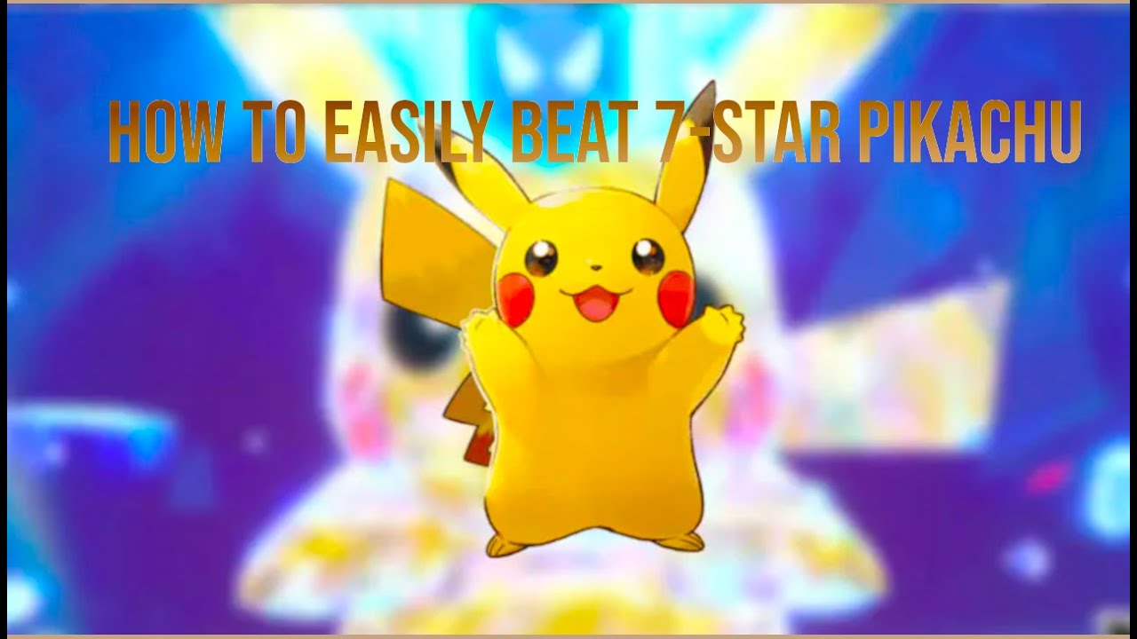 BEST POKEMON TO BEAT 7-STAR PIKACHU - Pokemon Scarlet/Violet #pokemon ...