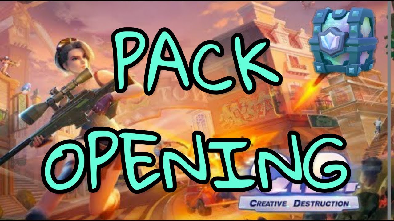 Pack opening #4 créative destruction - YouTube