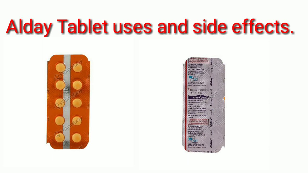 Aladay Tablet use and side effects. - YouTube