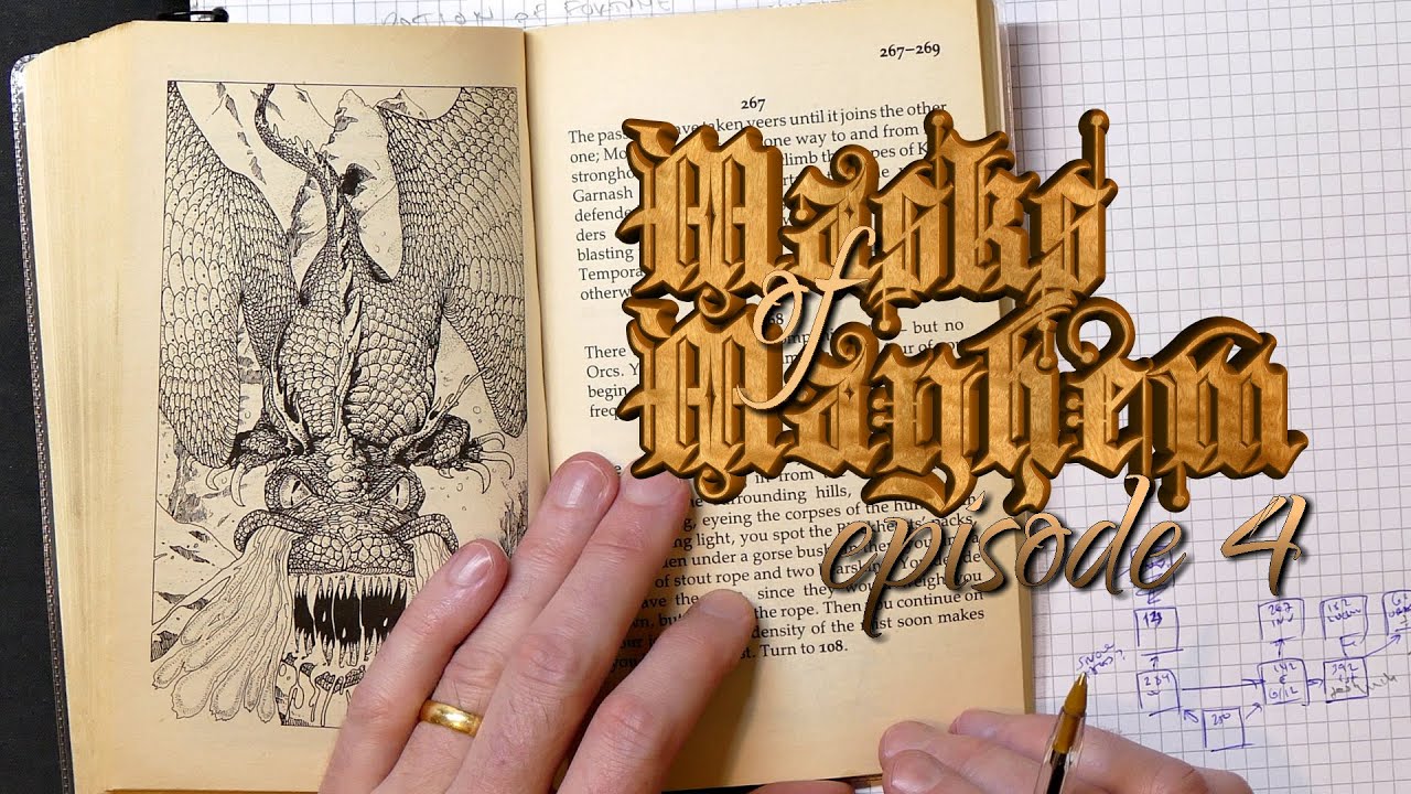 FF23 Masks of Mayhem #4 - A View to a Krill - Fighting Fantasy - YouTube