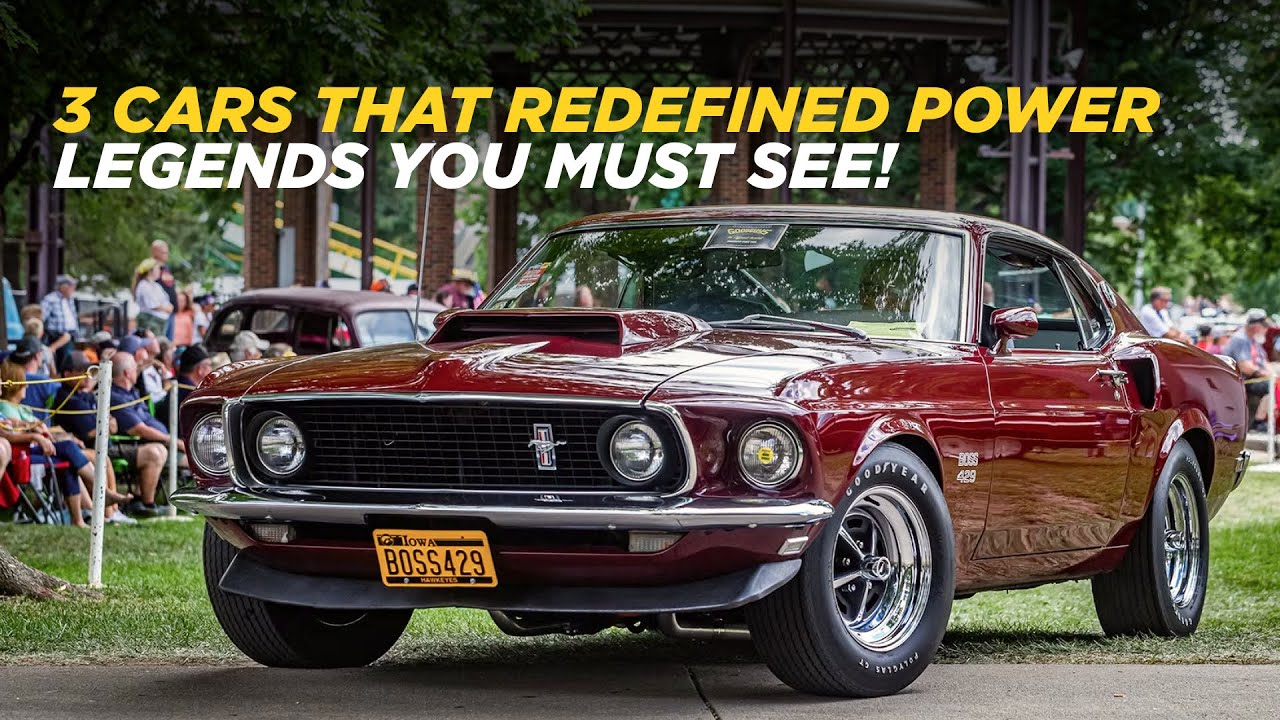 3 Cars That Redefined Power – Legends You Must See! - YouTube
