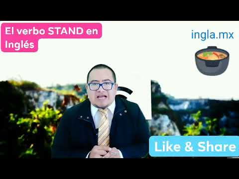 Las diferentes definiciones del verbo Stand en Inglés - YouTube