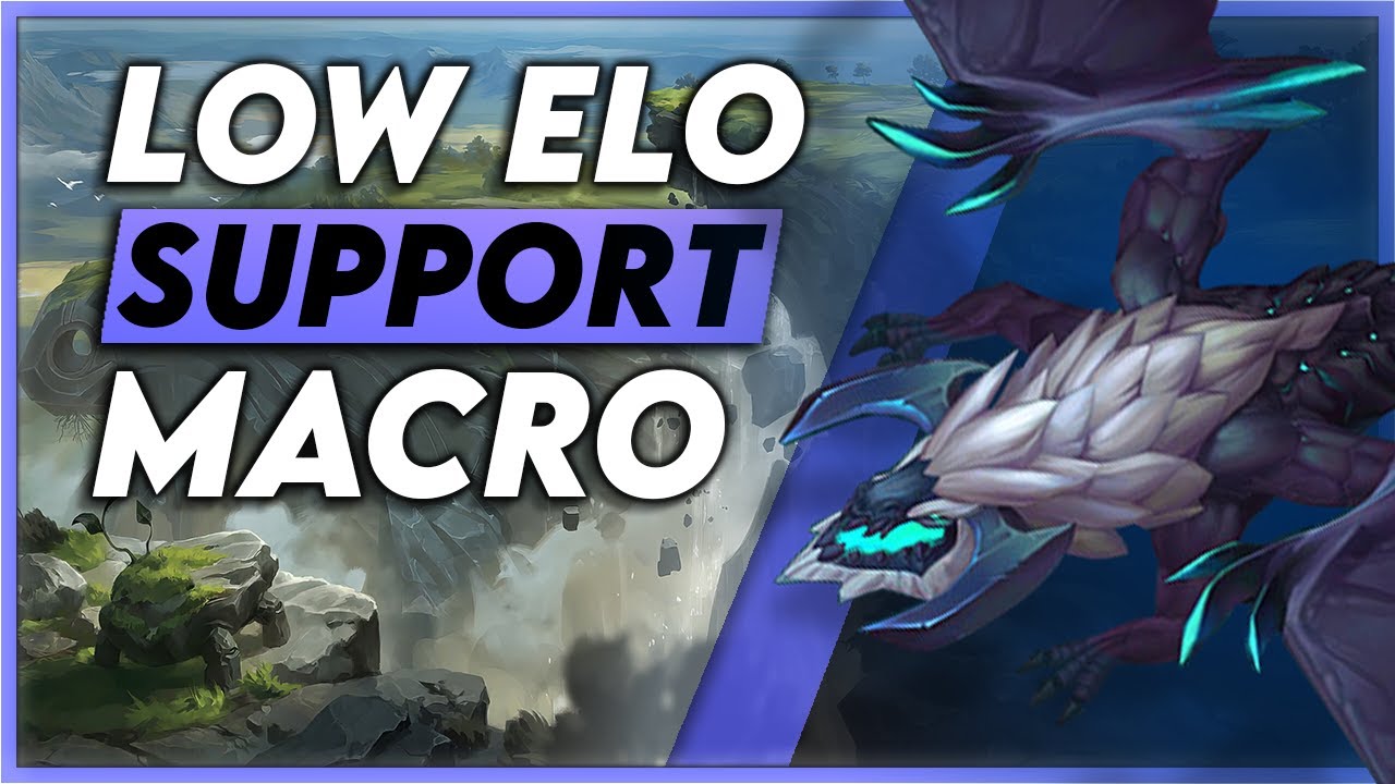 A Support Macro Guide MADE for LOW ELO. (Objectives, Wards, Decisions ...