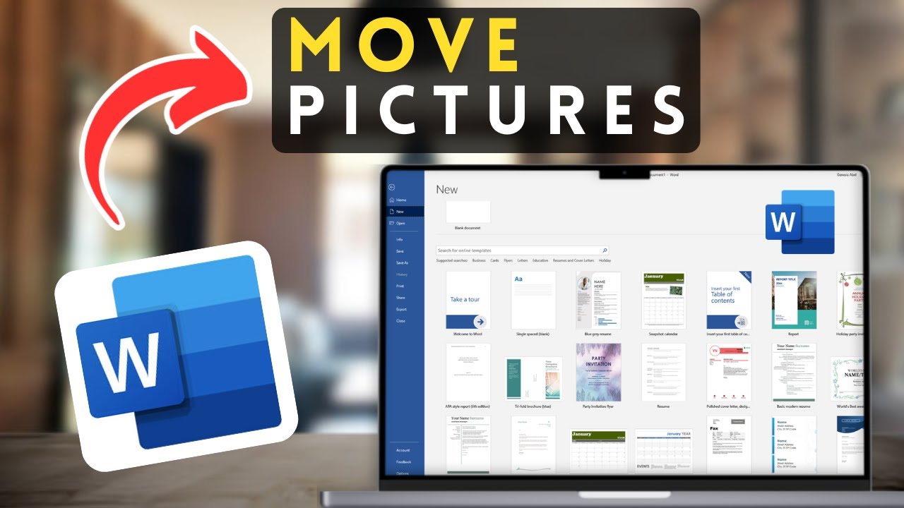 How to Move Pictures Freely and Fix Position in MS Word | Microsoft ...