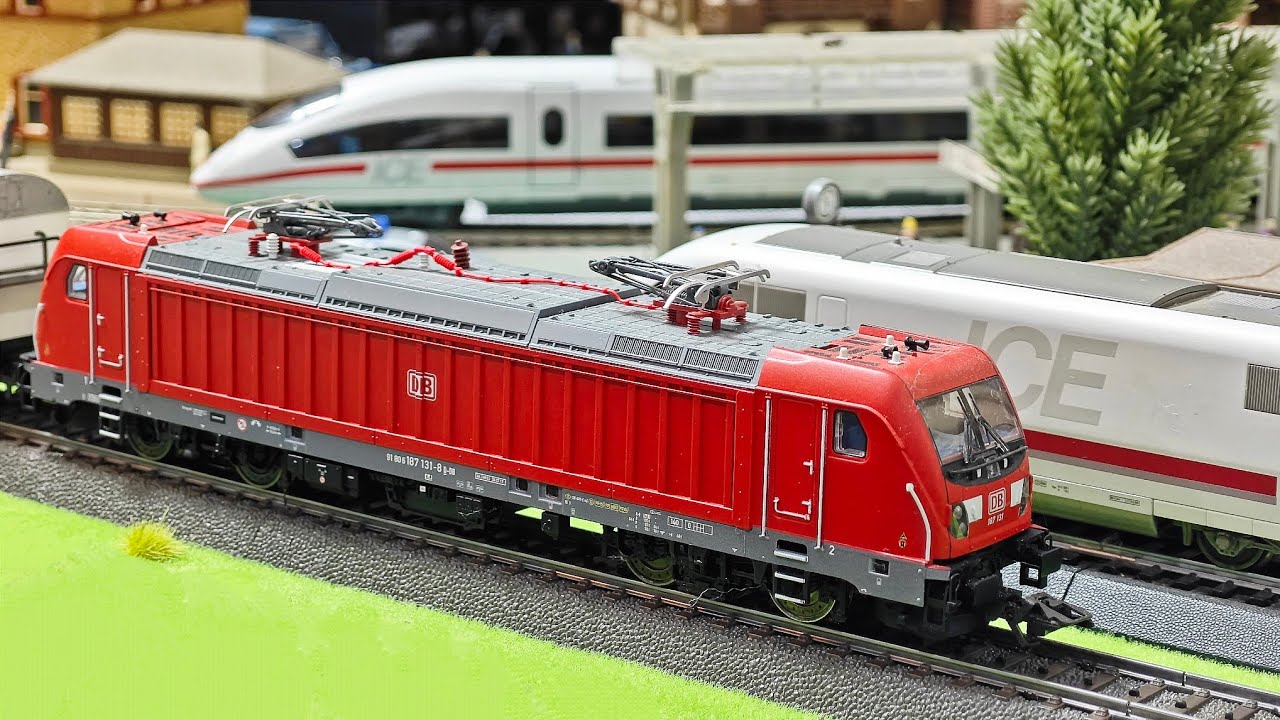 Märklin 36636 BR 187 DB Mfx Sounds - YouTube