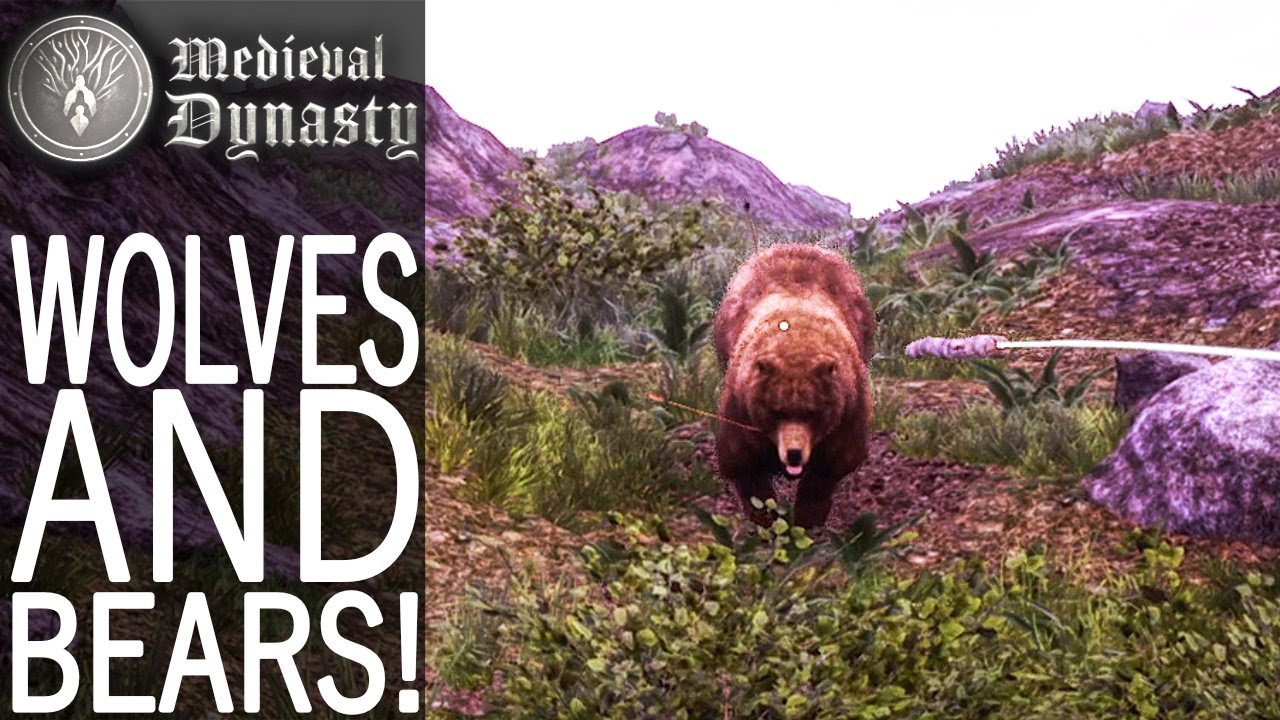 Wolves and Bears! | Medieval Dynasty Gameplay | EP 10 - YouTube