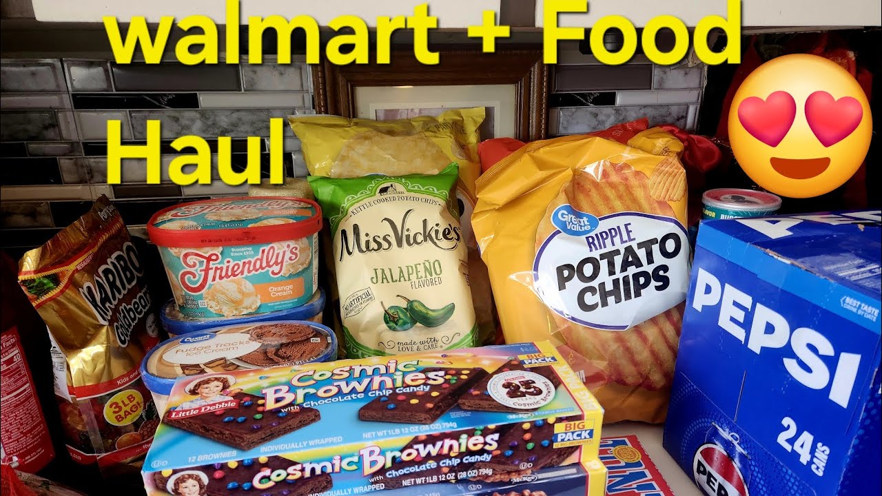 The Walmart Food Haul We've All Been Waiting For - YouTube