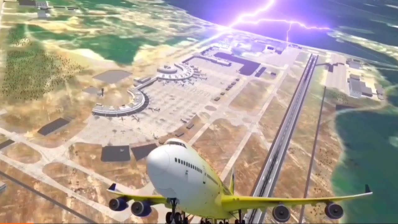 Boeing 747 after took off engine failure caused plane crashed at the ...