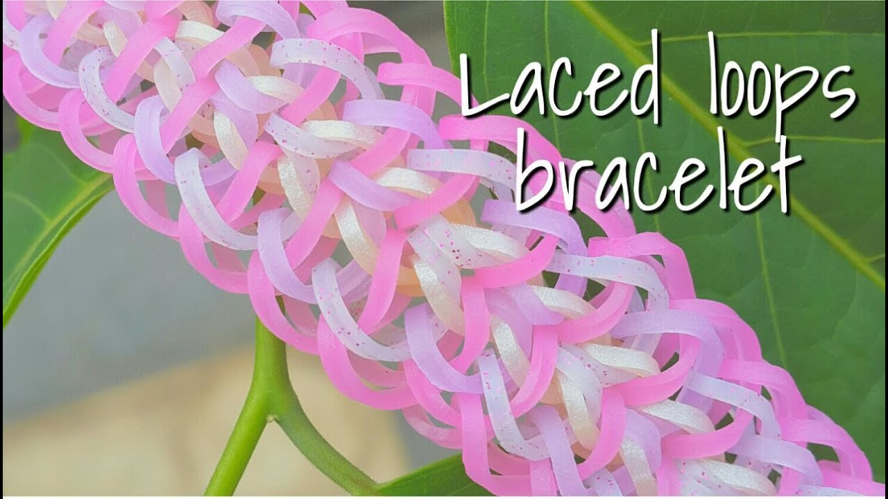 Laced loops bracelet || Hook - YouTube