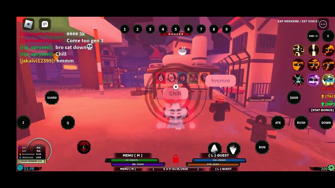 Leveling up Xeno Dokei and getting the Raion Spirit in shindo life ...