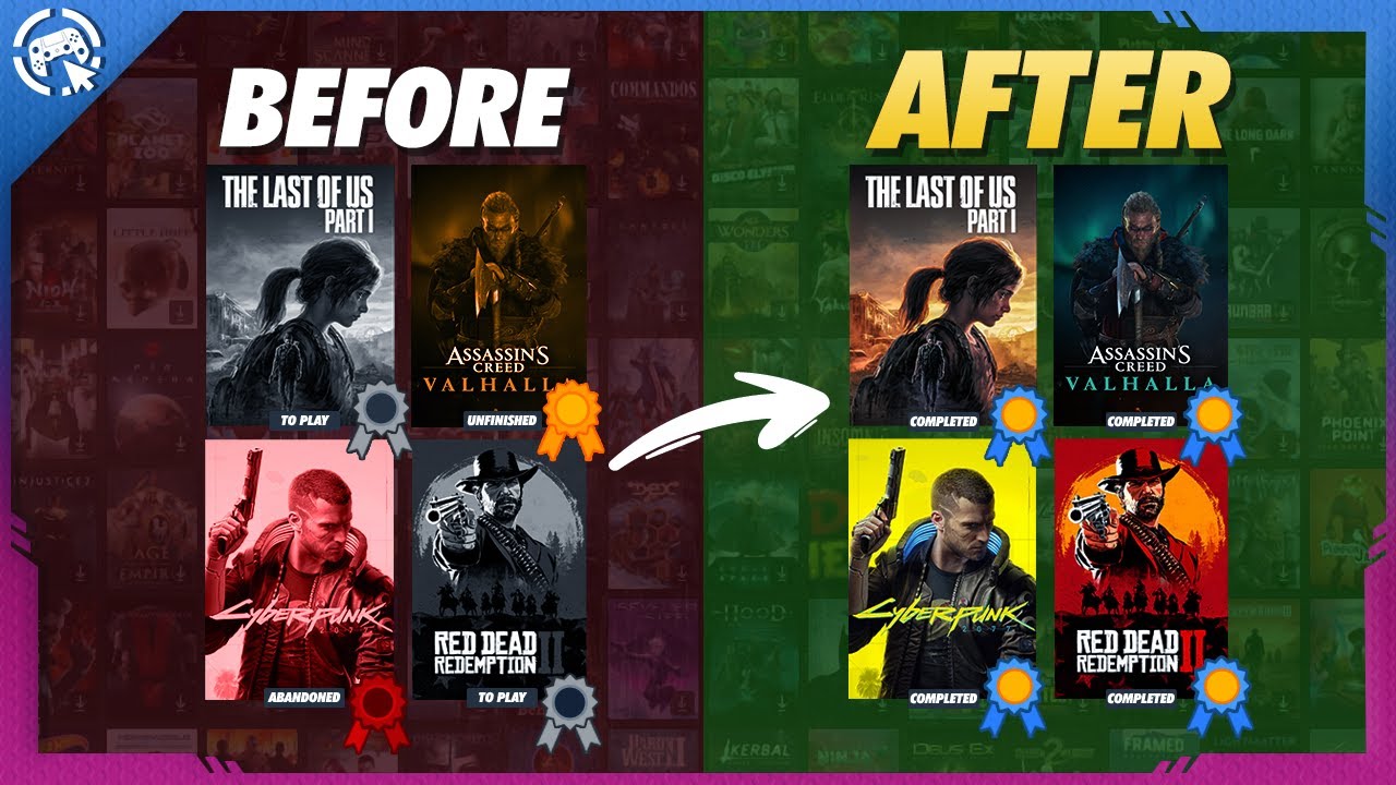 10 TIPS TO REDUCE & CRUSH YOUR VIDEO GAMES BACKLOG - YouTube