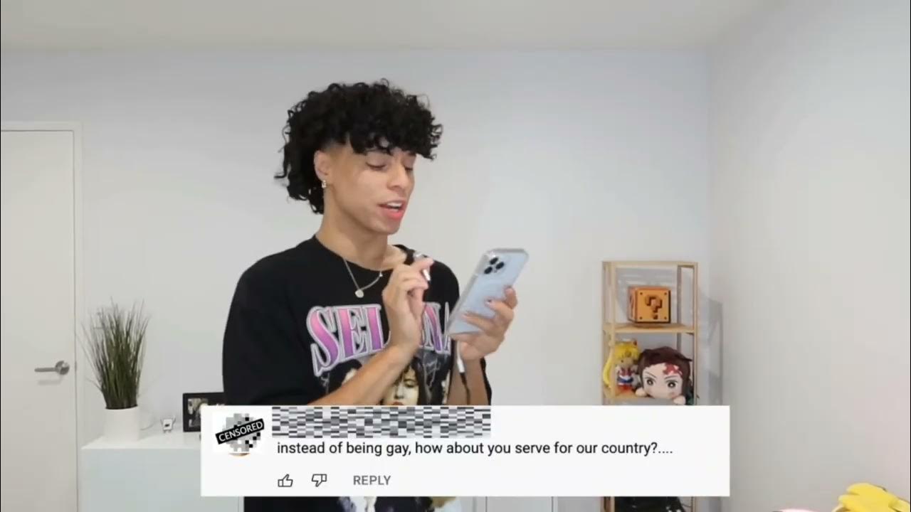 "Instead of being gay how about you serve for our country?" @LARRAY - YouTube