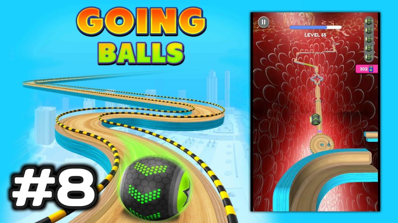 Going Balls - Walkthrough Level 65-66-67-68 #8 - YouTube