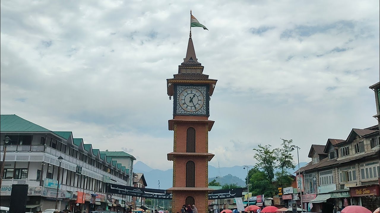 CLOCK TOWER/GHANTA GHAR LAL CHOWK SRINAGAR - YouTube