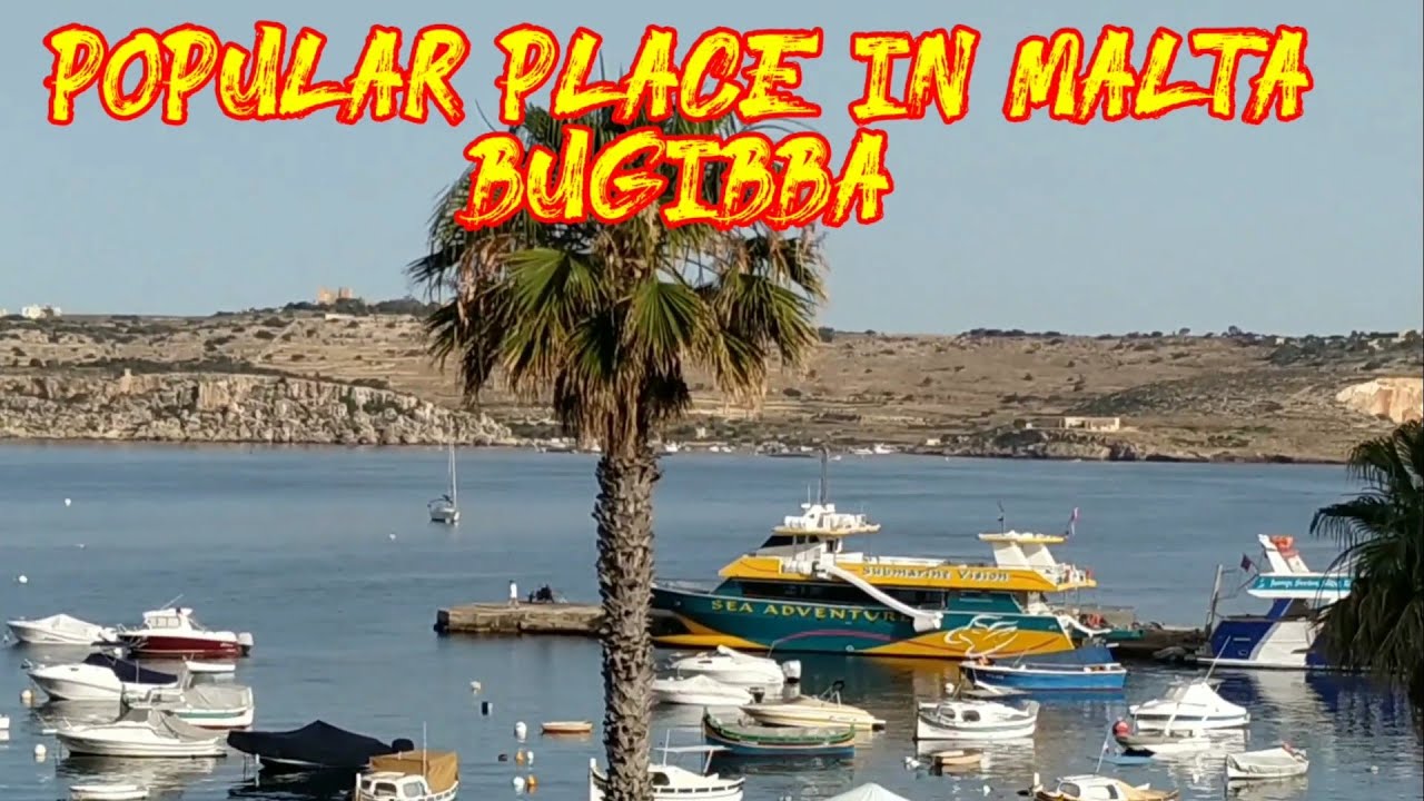 MALTA BUGIBBA SQUARE।। Malta bugibba night।। Bugibba 2020 - YouTube